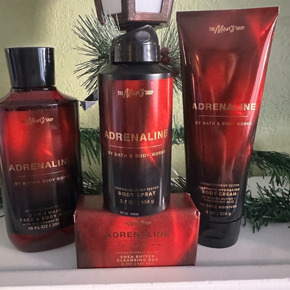 Bath & Body Works | Grooming | Bath Body Works Adrenaline Set In Red ...
